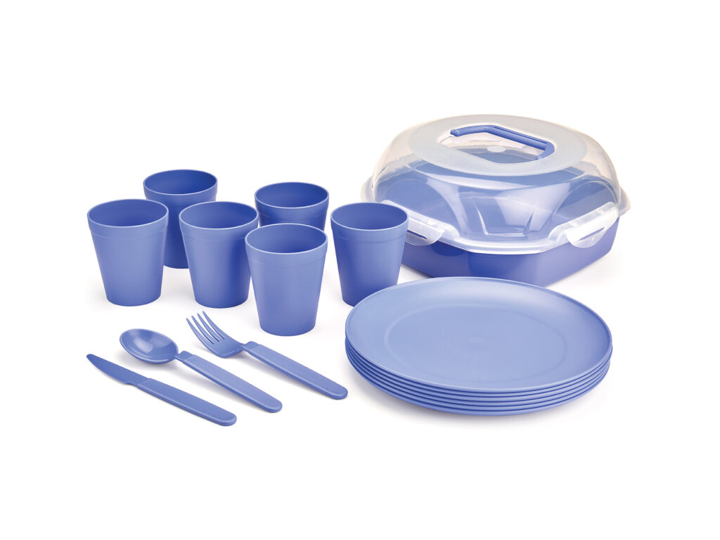 M-760 – FAMILIA PİKNİK SETİ (6 Kişilik & 32 Parça) – Üçsan Plastik